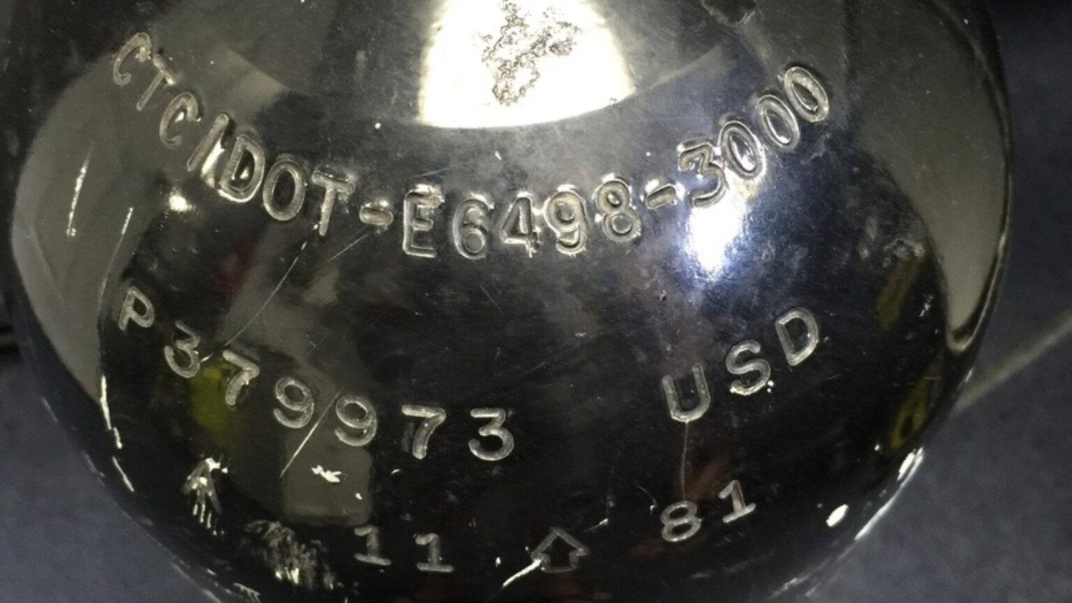Scuba Tank Markings (According to a scuba instructor ...